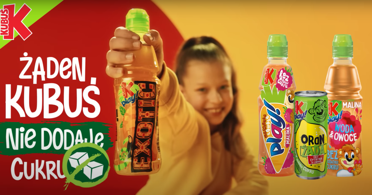 ŻADEN KUBUŚ PLAY! NIE DODAJE CUKRU