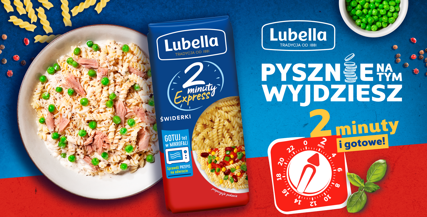 GOTUJĄC Z MAKARONEM LUBELLA EXPRESS 2 MINUTY PYSZNIE NA TYM WYJDZIESZ!