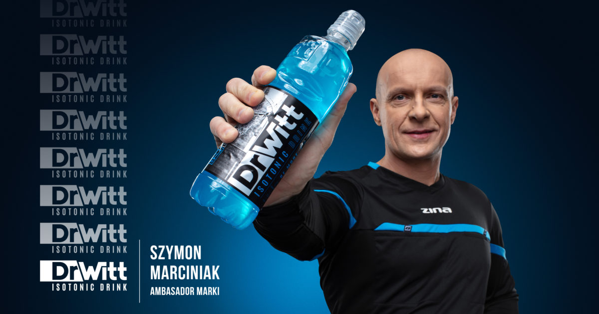 SZYMON MARCINIAK AMBASADOREM IZOTONIKÓW DRWITT